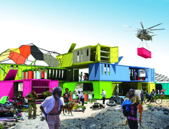 Shipping Containers Could Provide Disaster Relief For Haiti