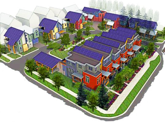 First Net-Zero Neighborhood in the US Being Built in Boulder