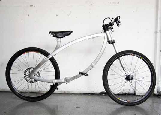 Contortionist Folding Bike Rolls Up Smaller Than a Wheel