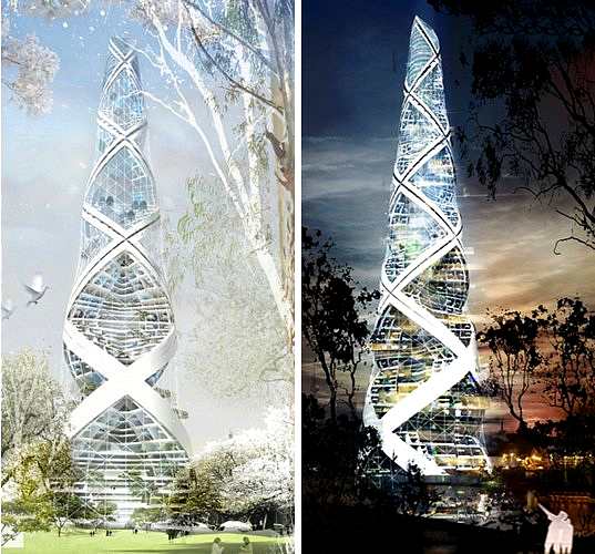 Spiral Suburban Tower | Inhabitat - Green Design, Innovation ...