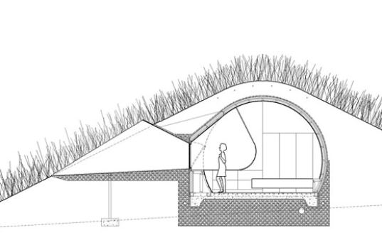 Frank Lloyd Wright's Fallingwater To Get Underground Eco-Cottages