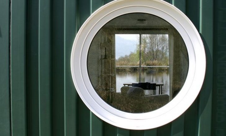 Cove Park Shipping Containers: An Inspiring Cluster of Green Roofed ...