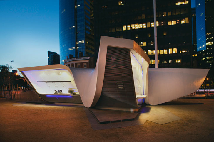 New Amsterdam Pavilion by UNStudio | Inhabitat - Green Design ...