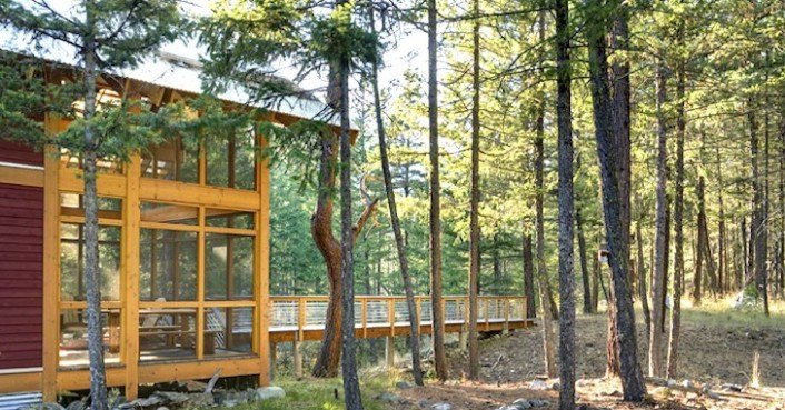 Foster Loop Cabin by Balance Associates « Inhabitat – Green Design ...
