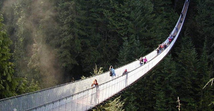 Canada’s Vertigo-Inducing Capilano Suspension Bridge « Inhabitat ...