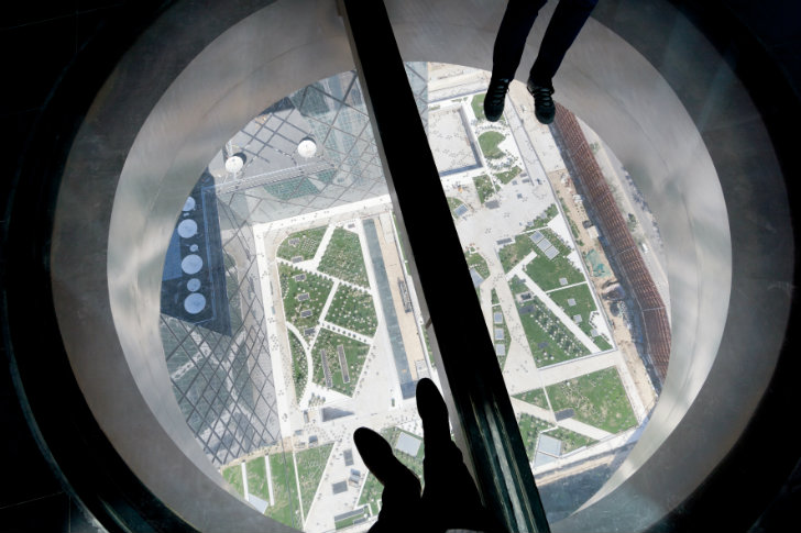 OMA's Folded CCTV Tower in Beijing is Now Complete