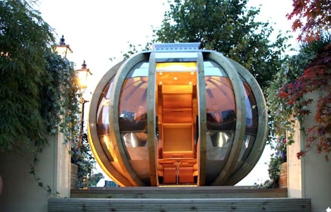 Spherical Prefab G-PODs are High-Tech Loungers for Modern Nomads