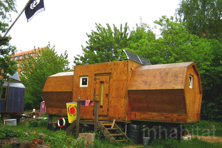 Berlin's Wagendorf Lohmühle is a Hidden Self-Sufficient Caravan Village
