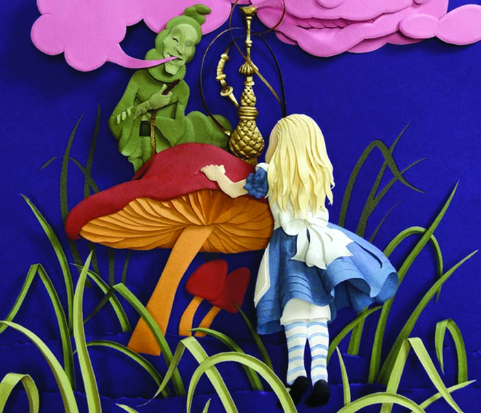 Cheong ah Hwang Paper Art Alice in Wonderland | Inhabitat - Green ...