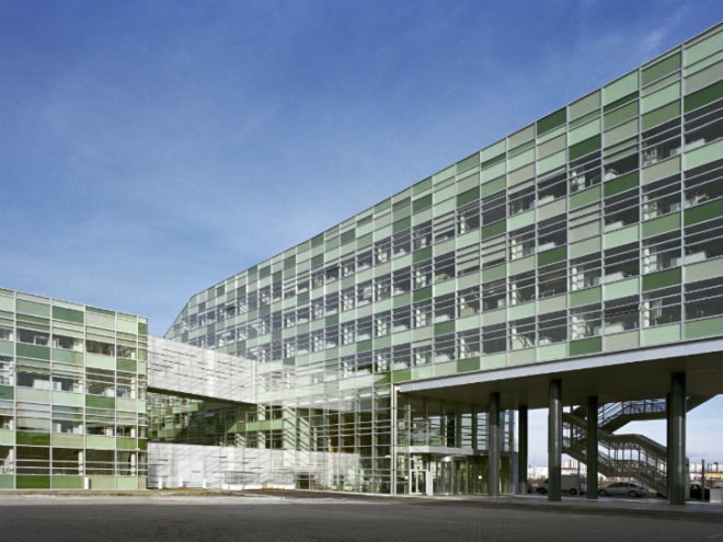 Strabag's Art-Filled Slovakia Heaquarters is Topped With an Upside-Down ...