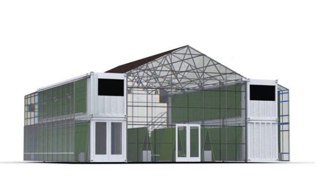 The Farmery: A Pop-Up Urban Farm Made From Recycled Shipping Containers ...