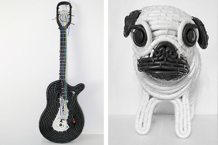 Artist Pavel Sinev Creates Electro-Art Sculptures From Coiled ...