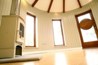Rotunda Living's Tiny Eco-Friendly Roundhouses Are Inspired by Yurts