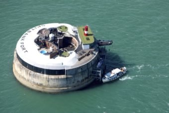 134-year-old British Sea Fort Given New Life as a Luxury Island Resort