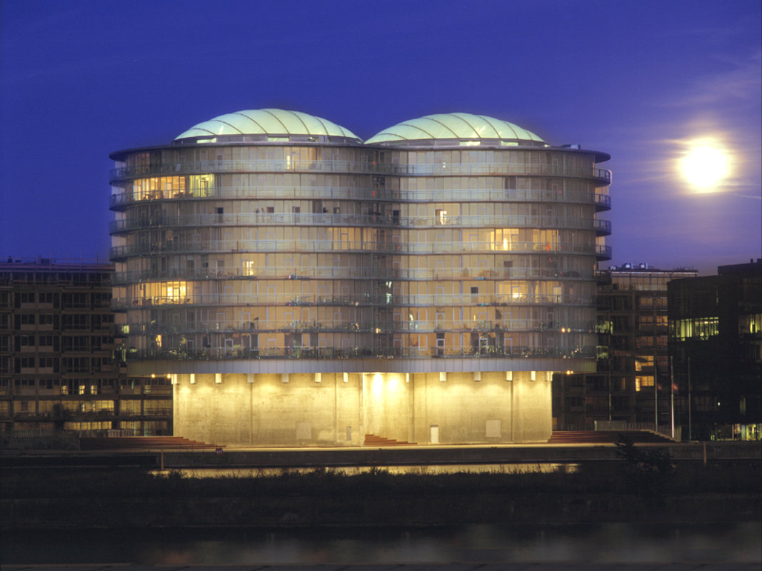 MVRDV Converts Twin Silos into Gemini Residences on Copenhagen's ...