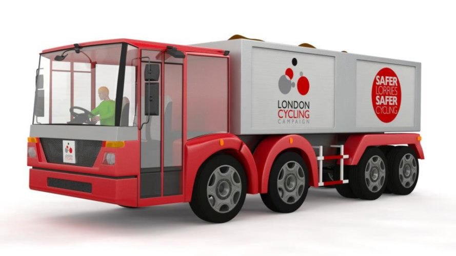 London Cycling Campaign Debuts Bike-Friendly Truck Design To Reduce ...