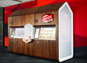Fuseproject and Briggo Unveil the Fully Automated Coffee Shop of the Future
