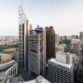 8 Chifley Reception area beneath the 5 storey atrium and external ...