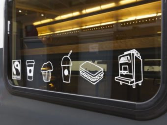 Starbucks Unveils Hot New Mobile Coffee Shop on a Train Car in Switzerland