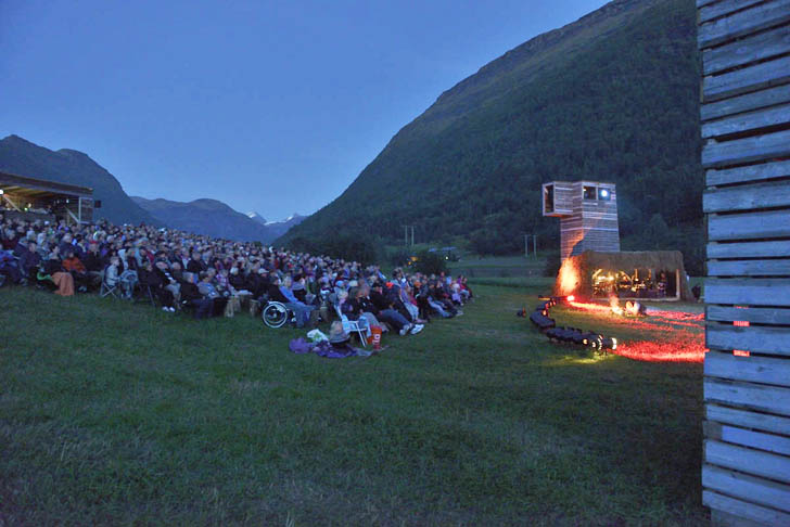 Norway's Stunning Klemet Environmental Theater is Made from Recycled ...