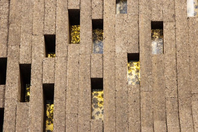 Portuguese Students Build Gorgeous Vaulted Pavilion Entirely From Cork