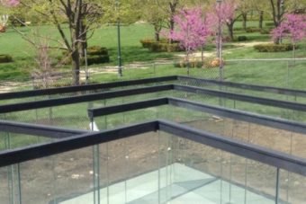 Artist Robert Morris Unveils Stunning Triangular Glass Labyrinth at The ...