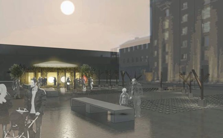 Winter Sun art installation brings warmth and light to King's Cross in ...