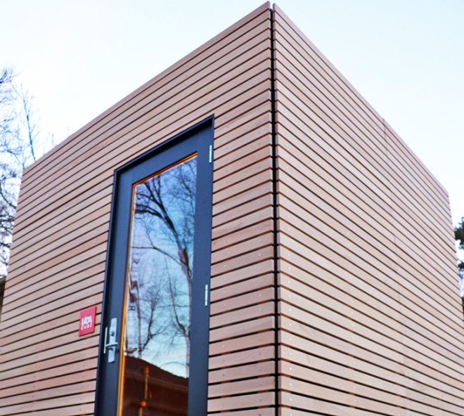 Låda Cube's prefabricated wall panels could revolutionize construction ...