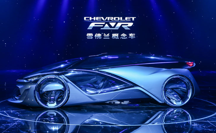 Chevrolet's FNR is a space-age self-driving concept to debut in Shanghai