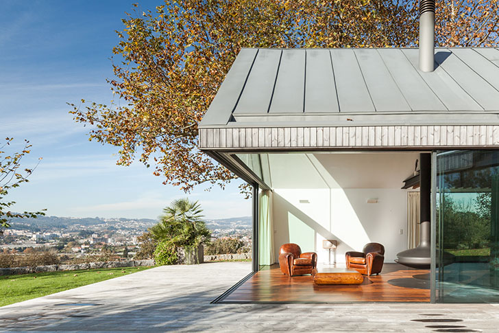 House of Four Houses is a cohesive residence formed out of four ...