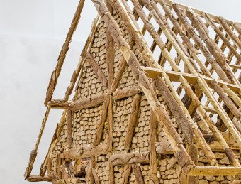 This entire house is built from loaves of bread!