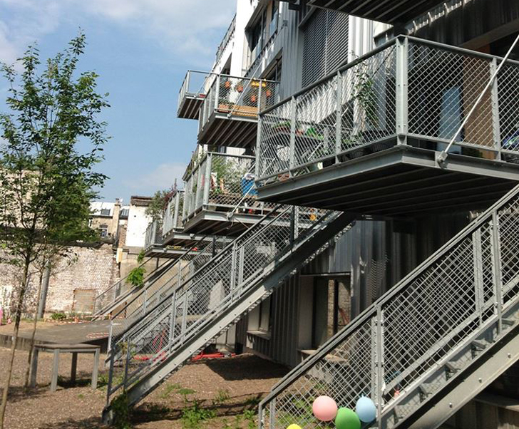 Stekke + fraas' Brutopia brings idyllic communal living to Brussels