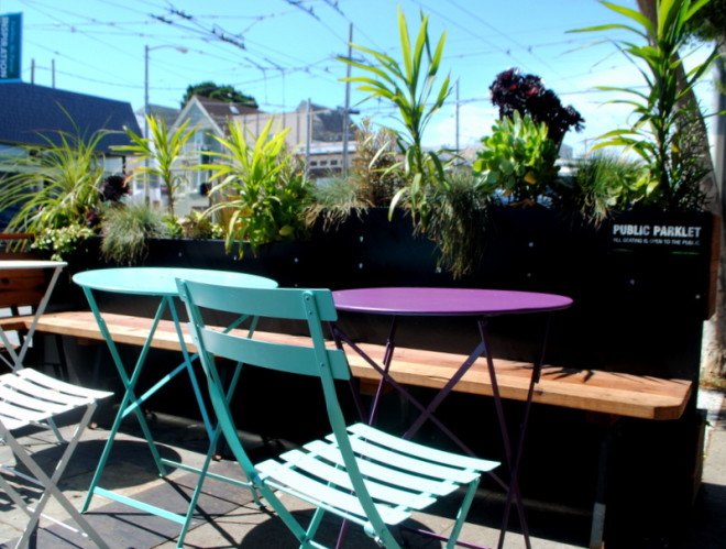 12 Inspiring mini parks created in street parking spaces