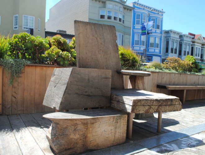 12 Inspiring mini parks created in street parking spaces