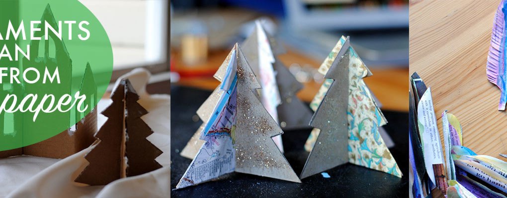 5 festive Christmas ornaments you can make from recycled paper