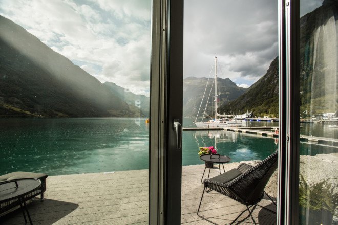 This portable hotel room can pop up almost anywhere in Scandinavia