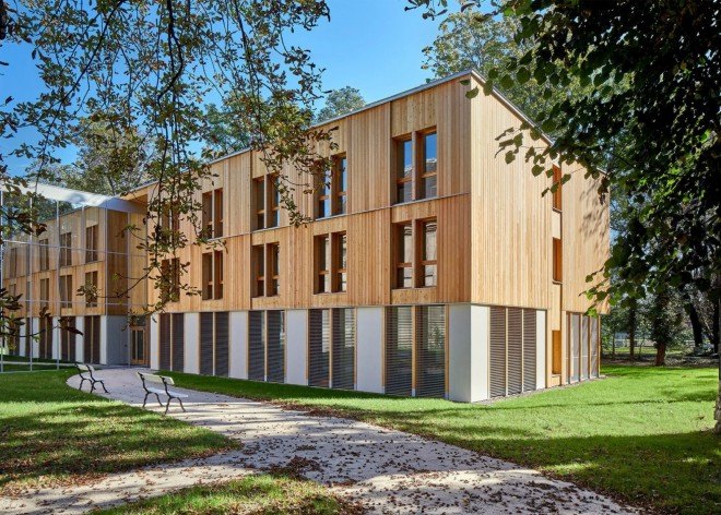 French architects create stunning timber addition to historic Parisian ...