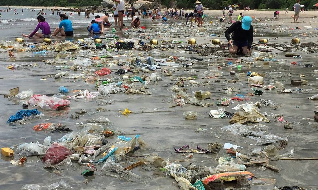Plastic 'tsunami' trashes Hong Kong beaches | Inhabitat - Green Design ...