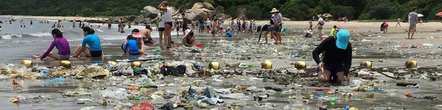 Hong Kong Plastic Trash Tsunami Full Width | Inhabitat - Green Design ...