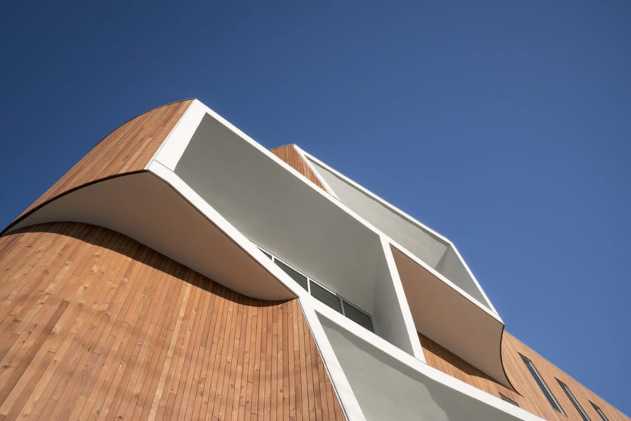 Green Gaudí-esque office pops up on a former brownfield in Portland