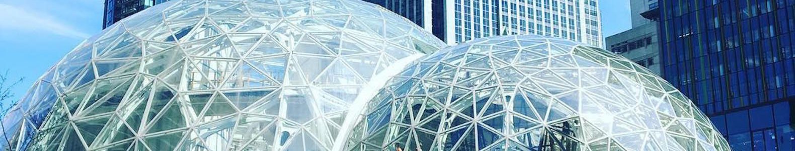 Amazon’s biospheres spring to life with first planting in Seattle