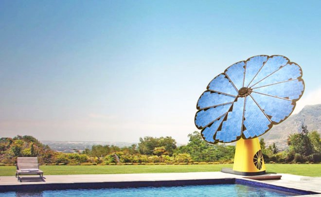Watch this groundbreaking new solar device open and move like a flower