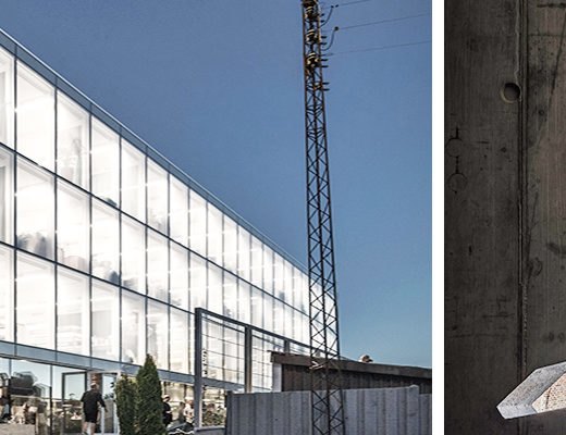 Architects cracked this concrete building to fill its interior with ...