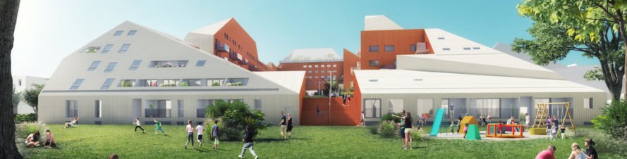 MVRDV to upgrade historic French city with modern, ecological design
