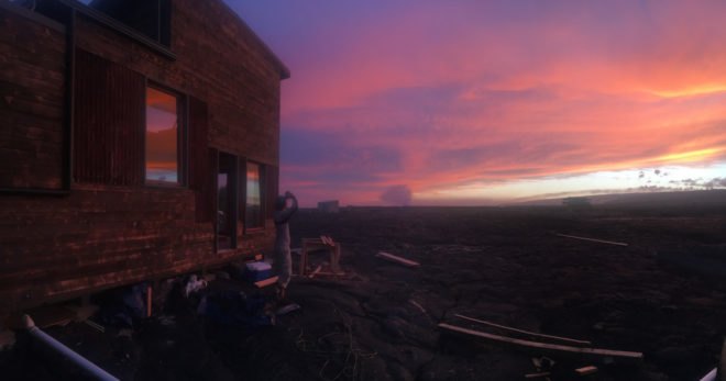 World’s most active volcano harbors a tiny off-grid home—and you can ...