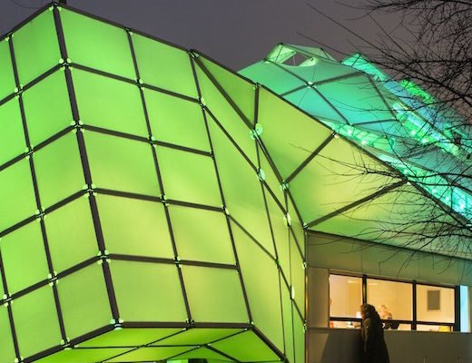 Biomimetic Eye_Beacon mimics deep-sea creatures in a hypnotic light show