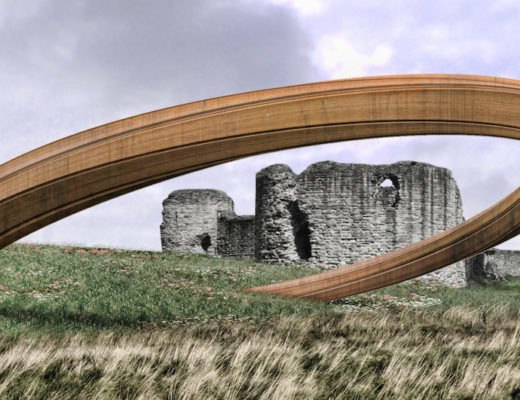 Epic Iron Ring symbolizes Wales’ majestic legends and landscapes