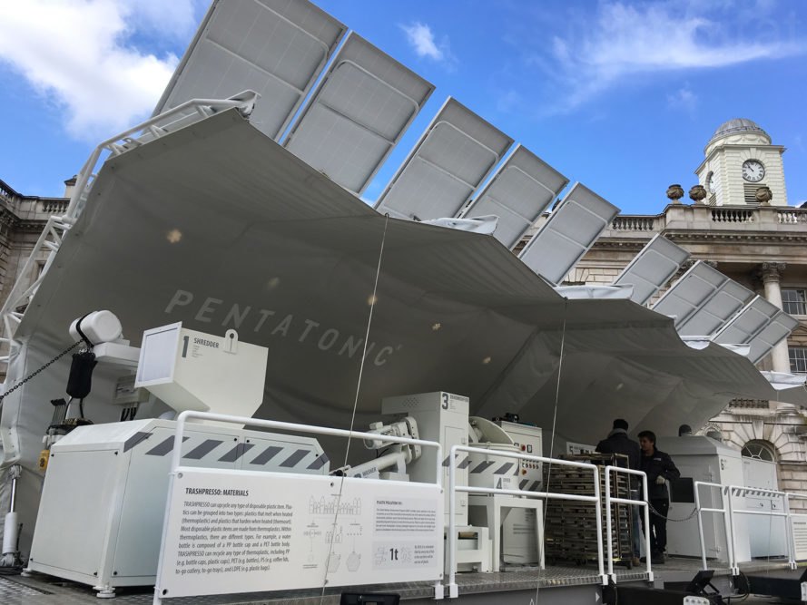 From trash to tiles, Pentatonic's Trashpresso brings the future of ...