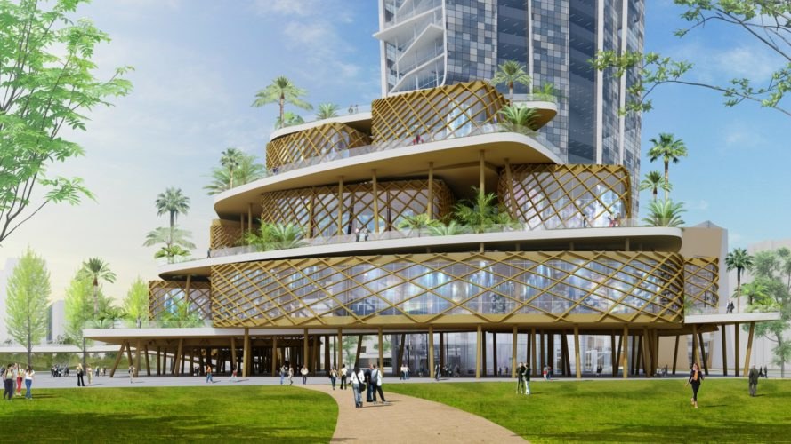 Futuristic Taiwan skyscraper will be infused with an abundance of greenery