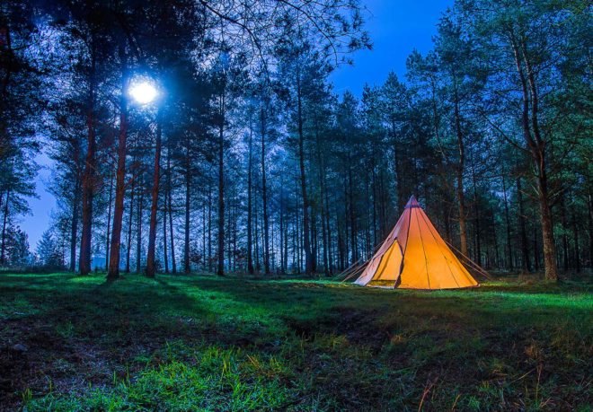 These Danish tents are inspired by the iconic tepee and Norse mythology